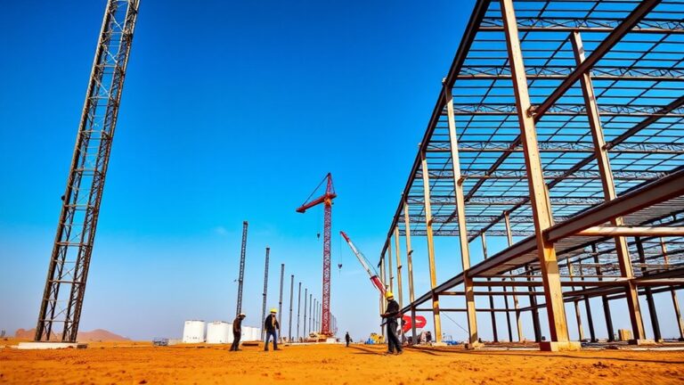 Warehouse Construction in Buraidah (Al-Qassim) - Saudi Steel Work